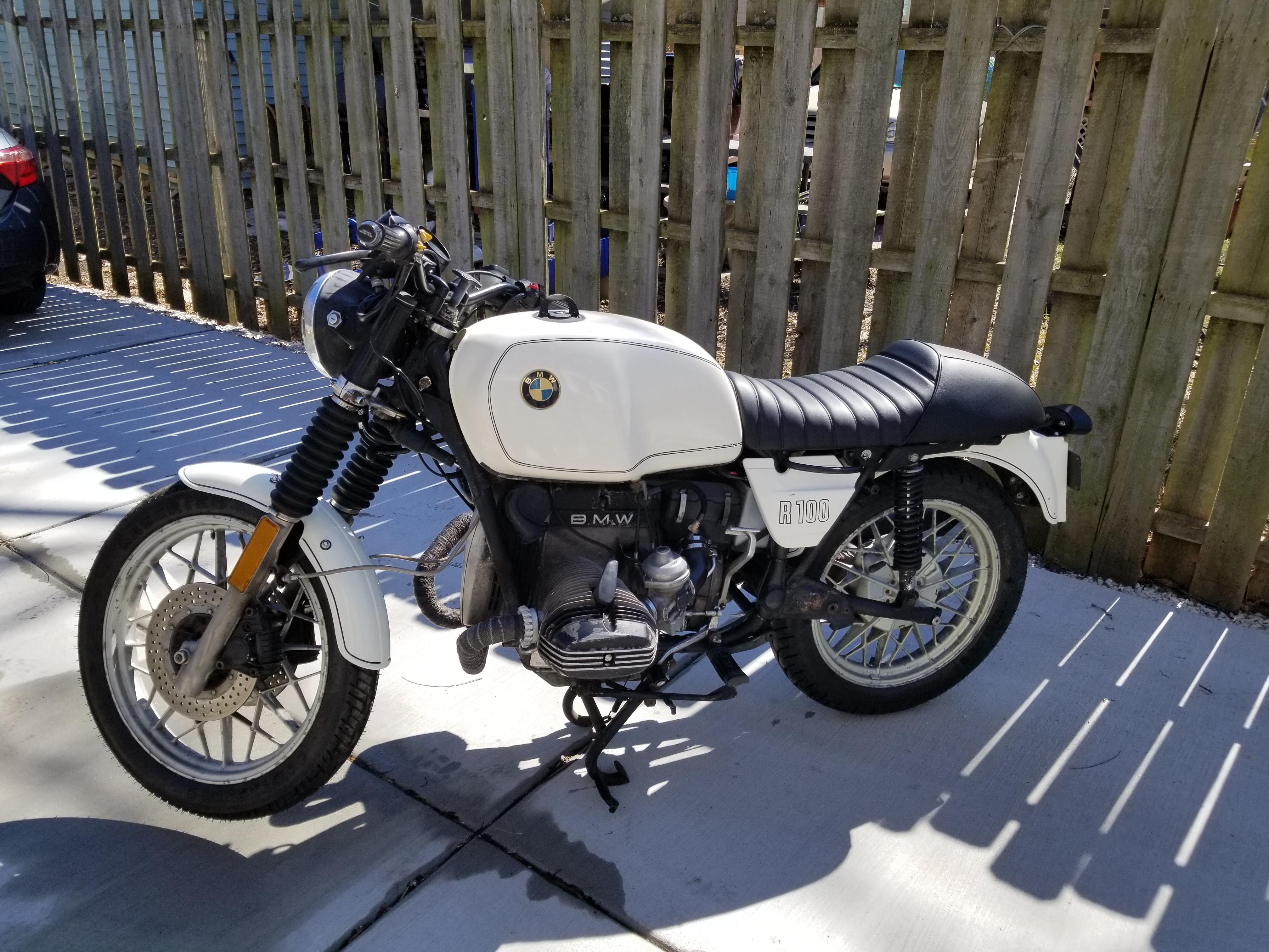 1984 BMW R100 Cafe Racer Project - Members BMWs - WI BIMMERS ...