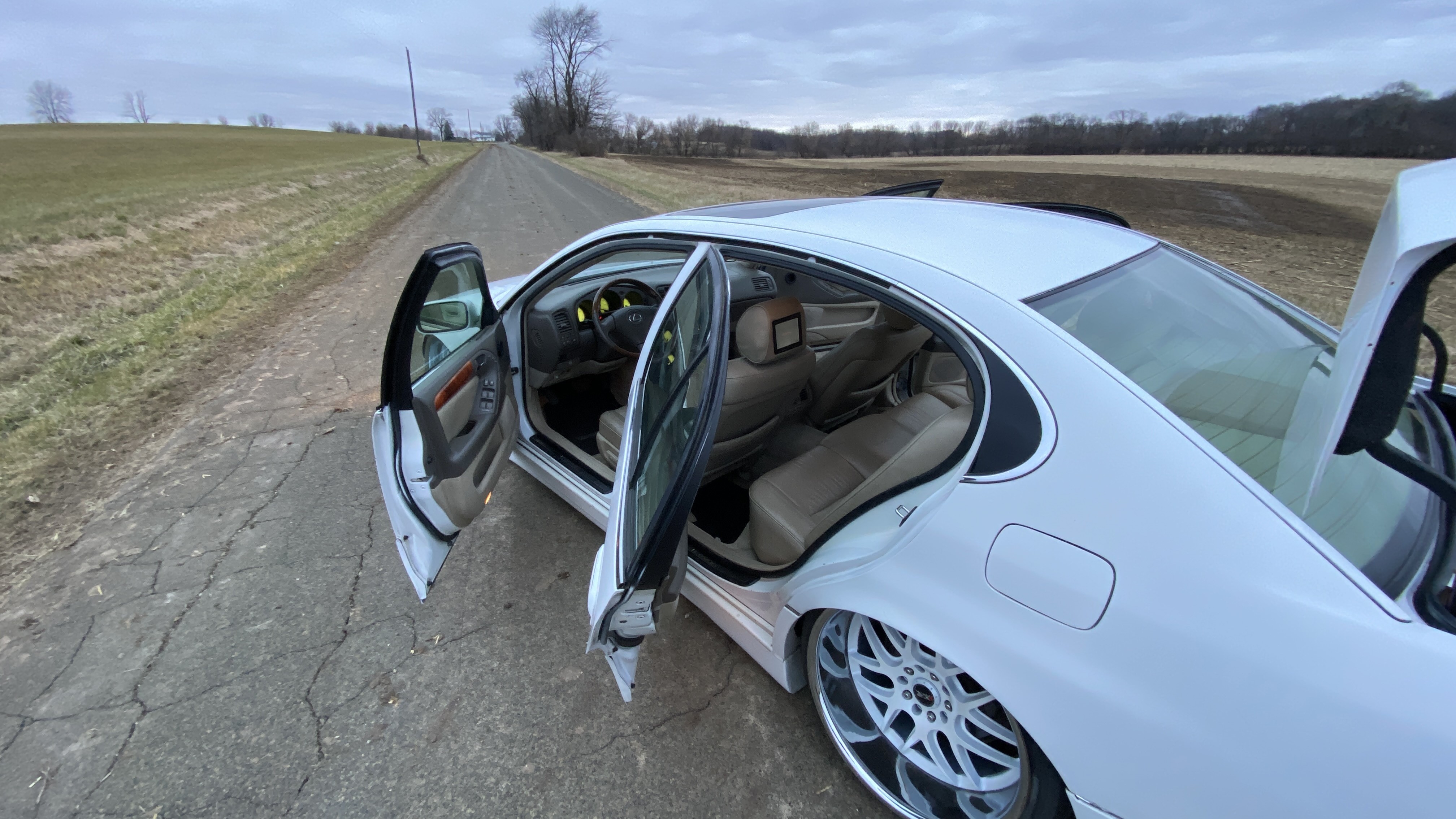 1998 Pearl White VIP Lexus GS400 W/ Ksport Air Ride - Cars For Sale ...